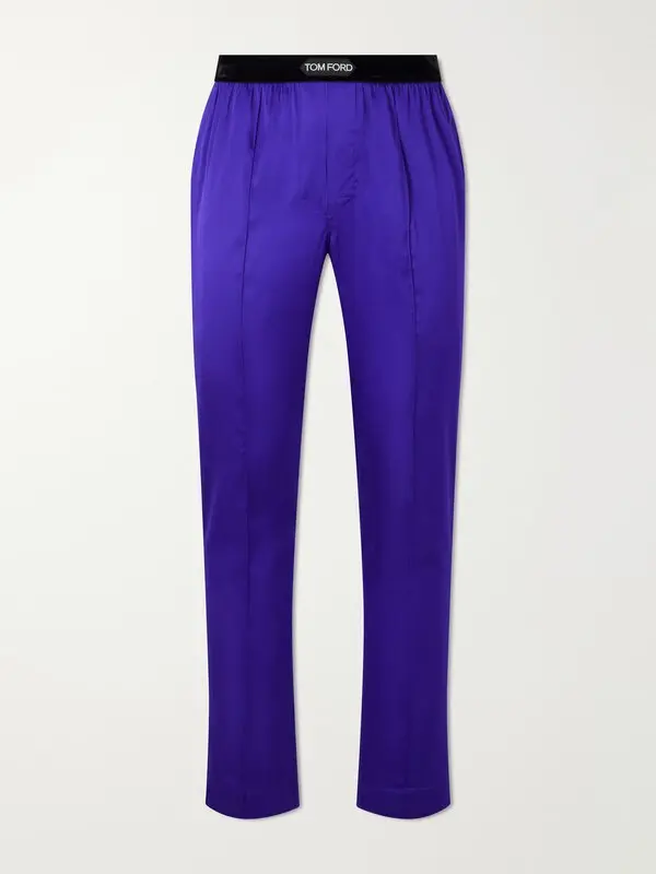 TOM FORD Silk-blend Satin Pyjama Trousers