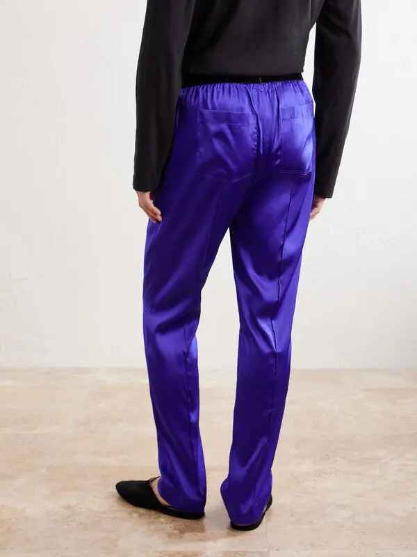 TOM FORD Silk-blend Satin Pyjama Trousers