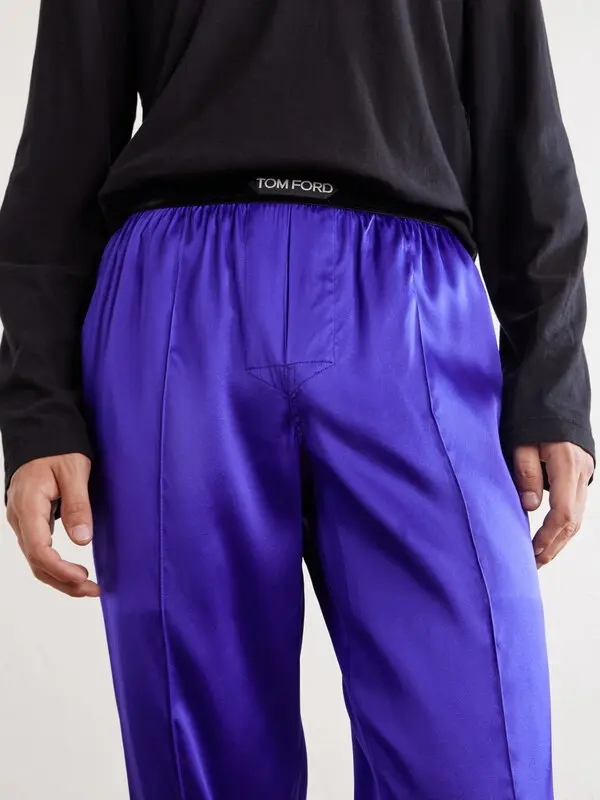 TOM FORD Silk-blend Satin Pyjama Trousers
