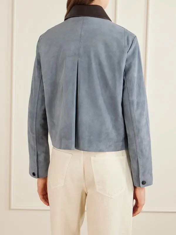 Veronica Beard Walters Suede Jacket