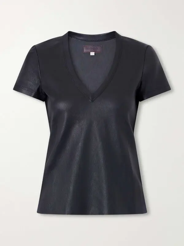 Stouls Gigi Leather T-shirt