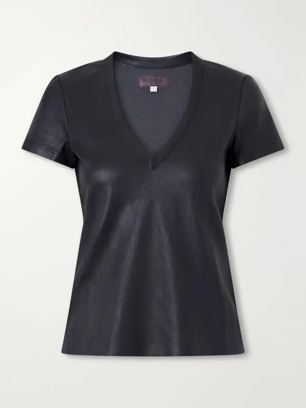 Stouls Gigi Leather T-shirt
