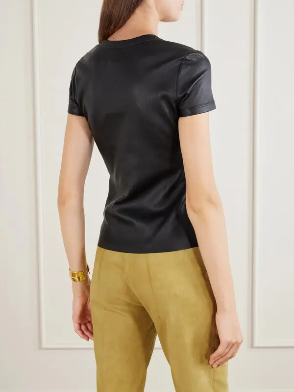 Stouls Gigi Leather T-shirt