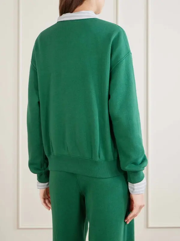 Polo Ralph Lauren Cotton-blend Jersey Sweatshirt - Forest Green