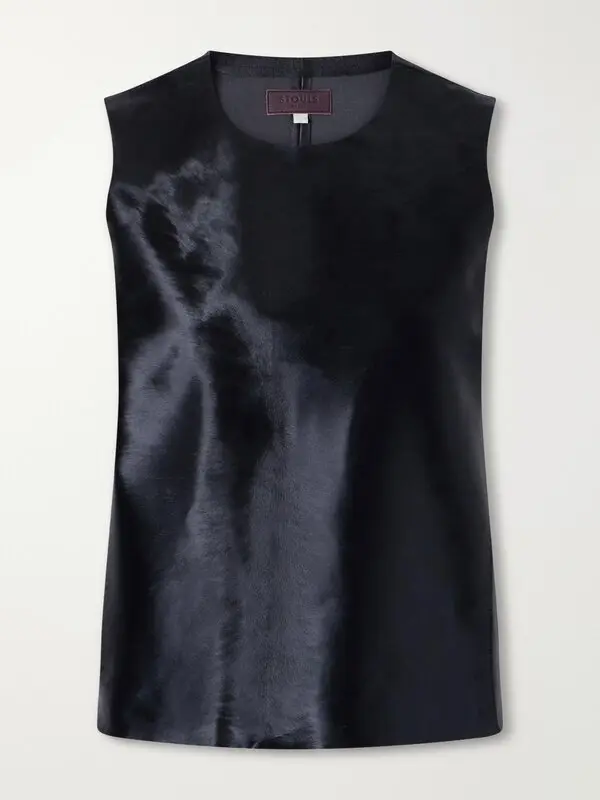 Stouls Goya Fantasy Calf Hair Tank - Black