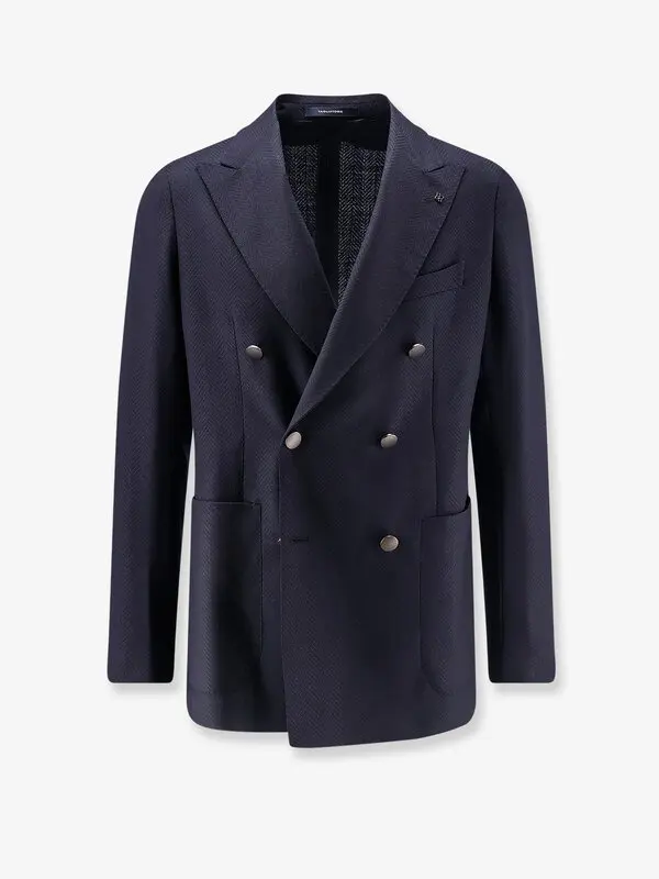 Tagliatore Doublebreasted Virgin Wool Blazer