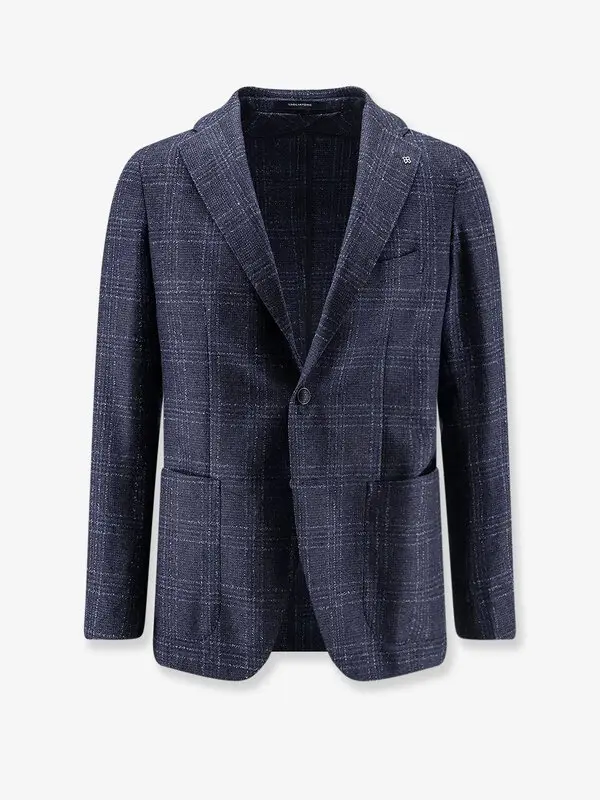 Tagliatore Singlebreasted Virgin Wool Blend Blazer