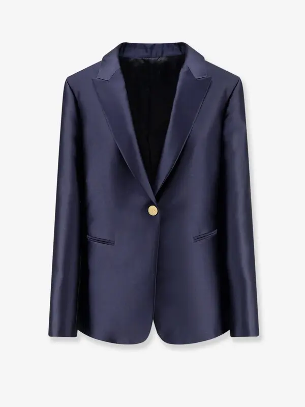 Alberta Ferretti Mikado Blazer