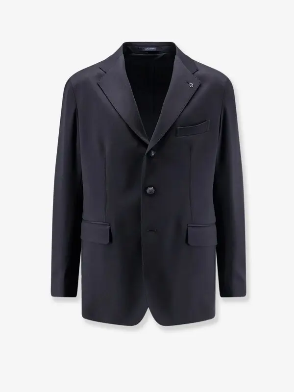 Tagliatore Singlebreasted Stretch Virgin Wool Blazer