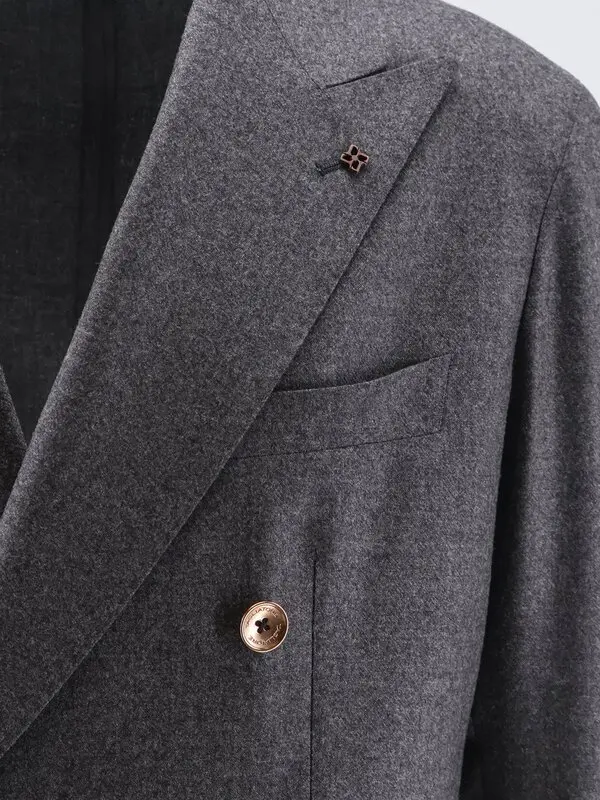 Tagliatore Doublebreasted Stretch Virgin Wool Suit