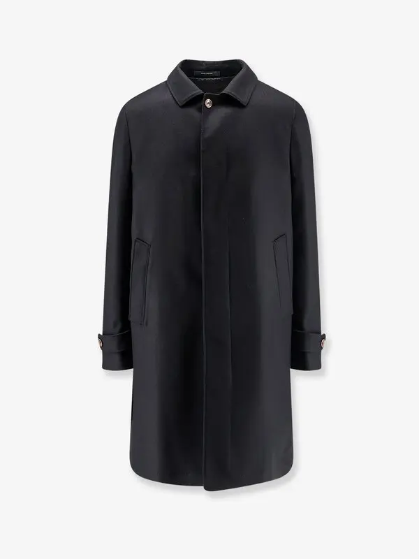 Tagliatore Water Repellent Virgin Wool Coat