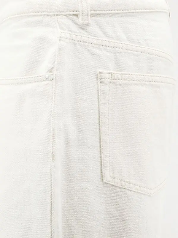 AMI Paris Straight Leg Denim Trousers