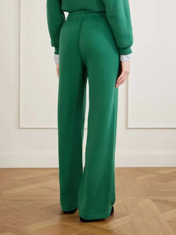 Polo Ralph Lauren Cotton-blend Jersey Straight-leg Sweatpants - Forest Green