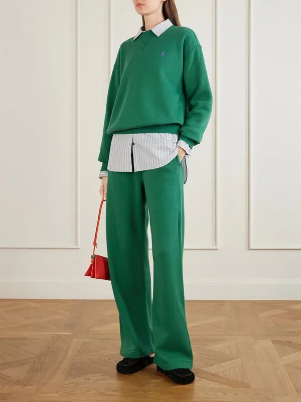 Polo Ralph Lauren Cotton-blend Jersey Straight-leg Sweatpants
