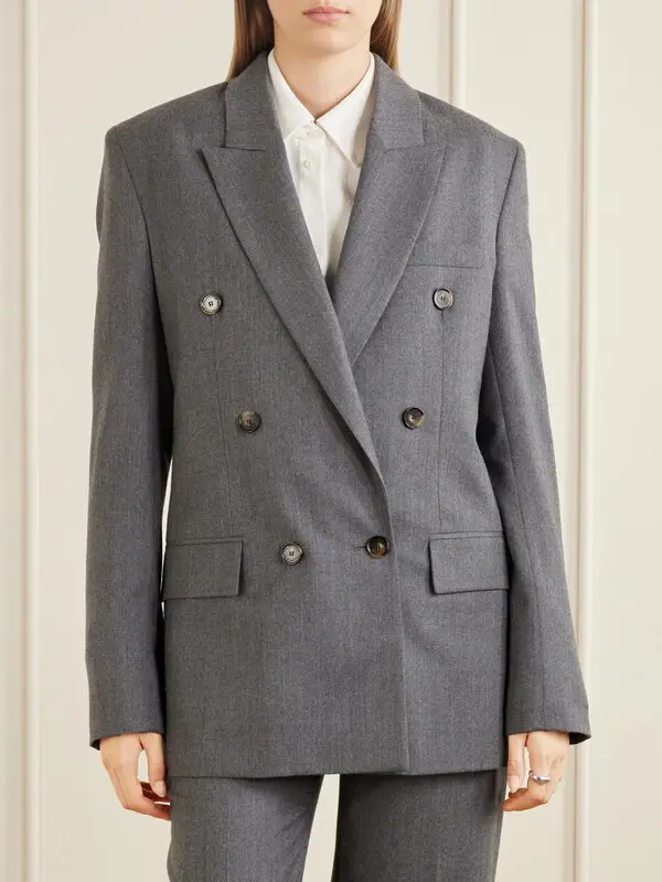 Stella McCartney Double-breasted Wool Blazer