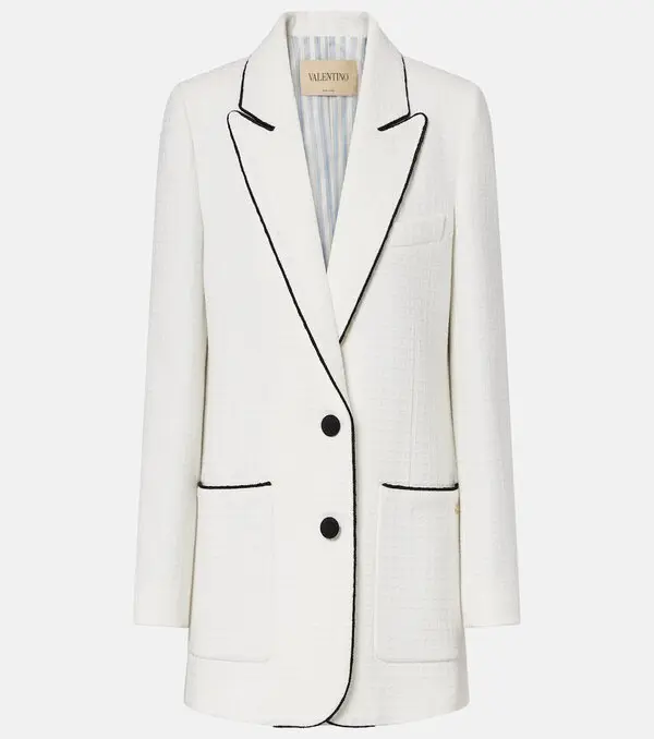 Valentino Garavani Cotton Tweed Jacket