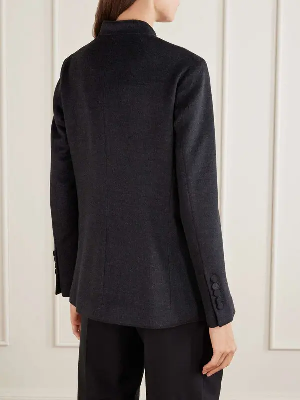 LIBEROWE Alexander Brushed Wool And Cashmere-blend Blazer