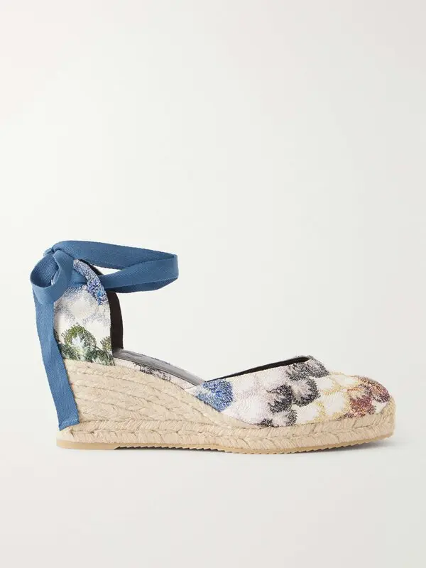 Missoni Eva 60 Braided Wedge Sandals