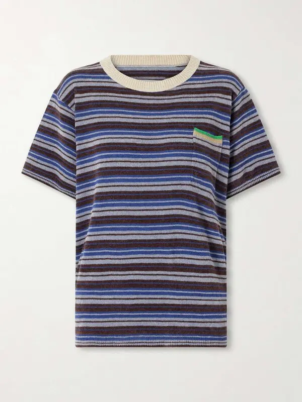 MAISON MARGIELA Striped Knitted T-shirt