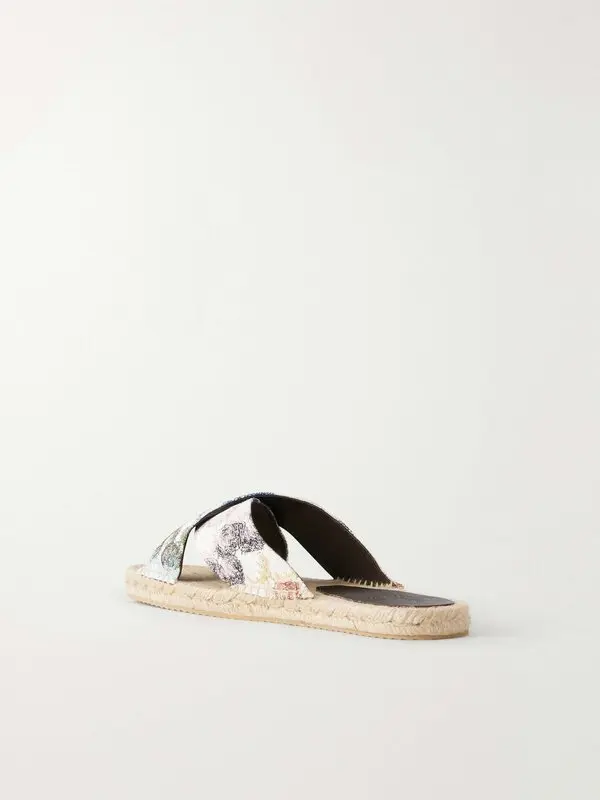 Missoni Harlow Braided Flat Sandals