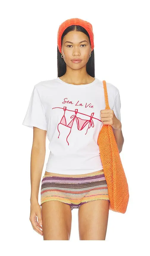 SUNNY SOMEWHERE Sea La Vie Graphic Tee