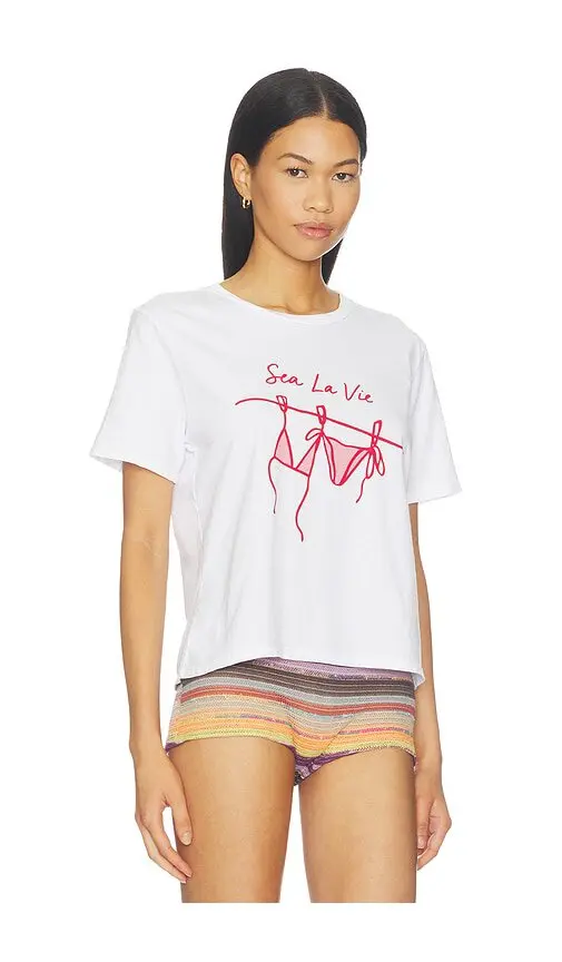 SUNNY SOMEWHERE Sea La Vie Graphic Tee
