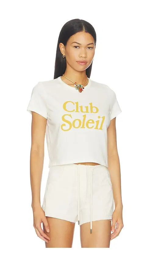 SUNNY SOMEWHERE Club Soleil Tiny Tee