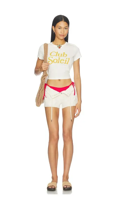 SUNNY SOMEWHERE Club Soleil Tiny Tee