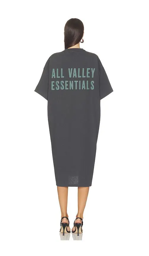 Fear Of God Midi T-shirt Dress - Iron Grey