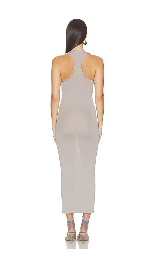 Fear Of God Soft Rib Racerback Dress - Seal