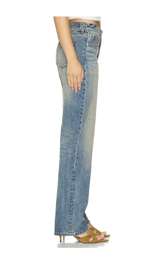AYA MUSE Straight Leg Denim Jeans