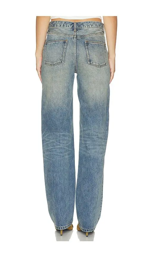 AYA MUSE Straight Leg Denim Jeans