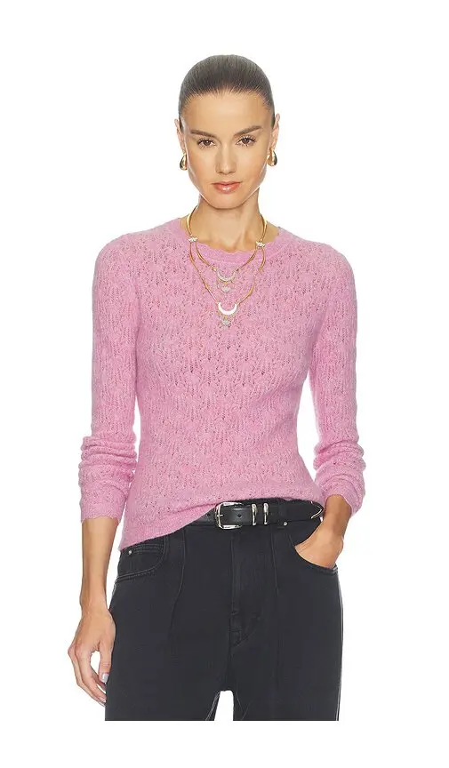 Isabel Marant Étoile Obeline Sweater In Pink