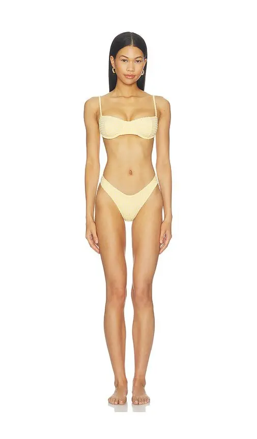 Devon Windsor Larissa Bikini Bottom In Yellow