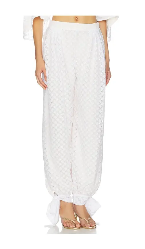Azulu Elif Pant In Ivory