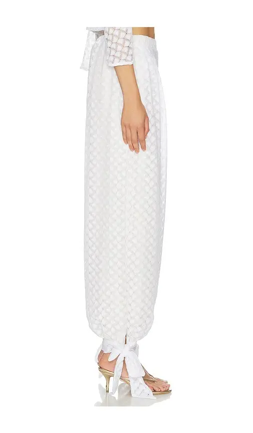 Azulu Elif Pant In Ivory
