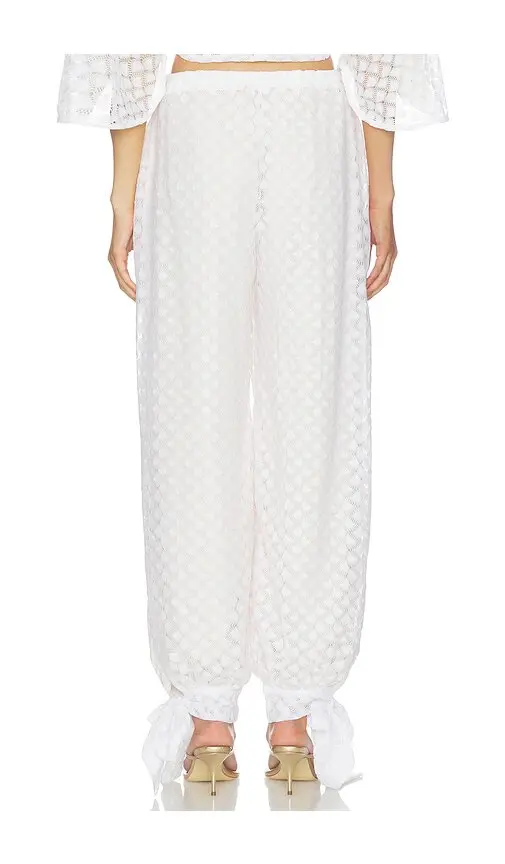 Azulu Elif Pant In Ivory