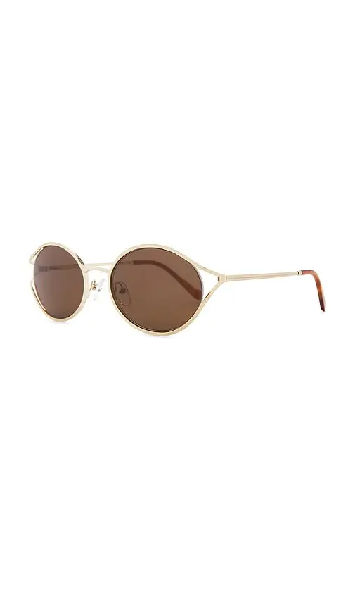 Devon Windsor Como Oval Frame Sunglasses