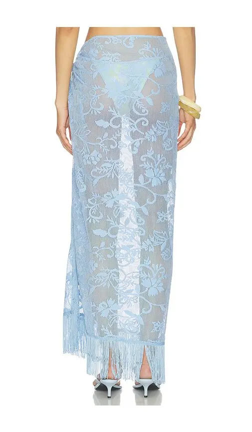 SNDYS. Lace Wrap Skirt