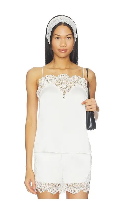 Generation Love Alisa Lace Combo Hammered Satin Cami
