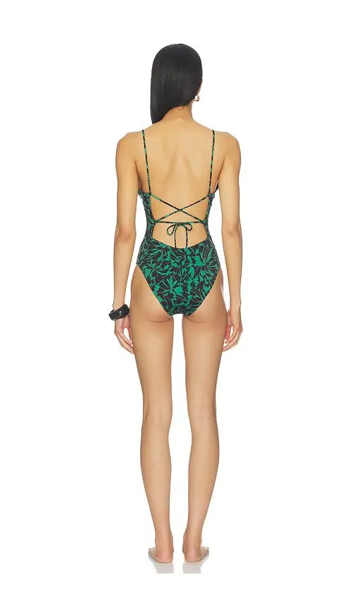 Ulla Johnson Alba Deep V Maillot