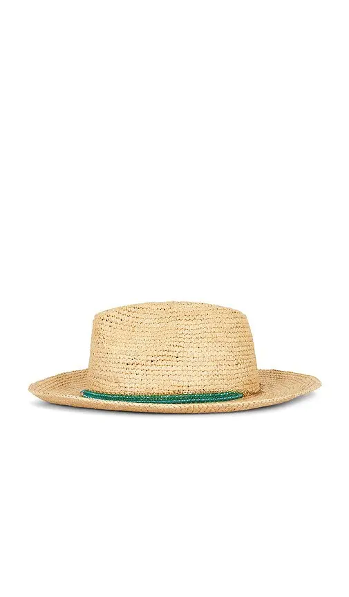 NIKKI BEACH Eloise Fedora Hat