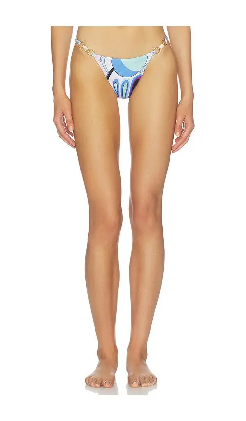 CAPITTANA Eve Bikini Bottom In Blue