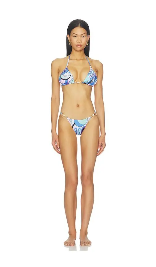 CAPITTANA Eve Bikini Bottom In Blue