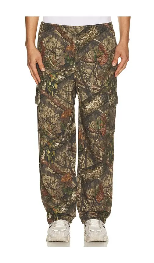 THISISNEVERTHAT T.n.t. Classic Hdp Cargo Sweatpant In Green - Camo