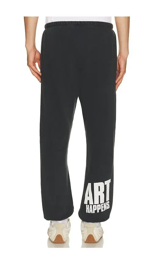 MadeWorn Art Happens P.e. Sweatpants In Black