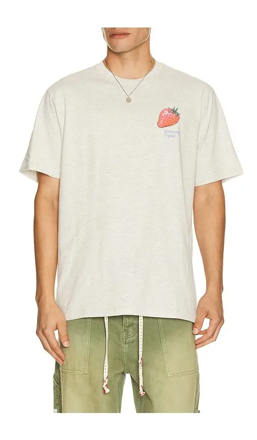 THISISNEVERTHAT Strawberry Tee In Light Grey