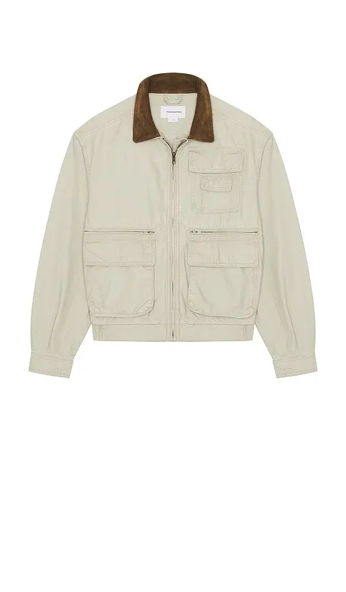 THISISNEVERTHAT Utility Field Jacket In Light Grey