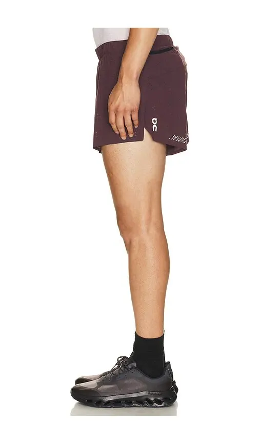 On Zero Shorts In Purple