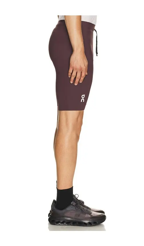 On Zero Half Tights In Purple